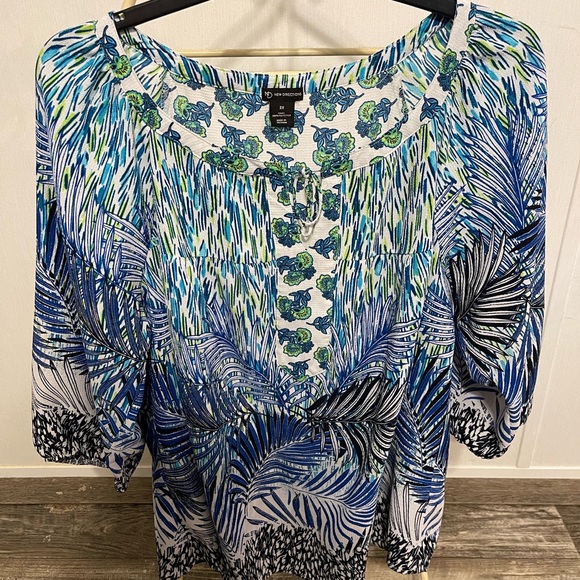 new directions | Tops | New Direction 3x Multicolor Blouse | Poshmark